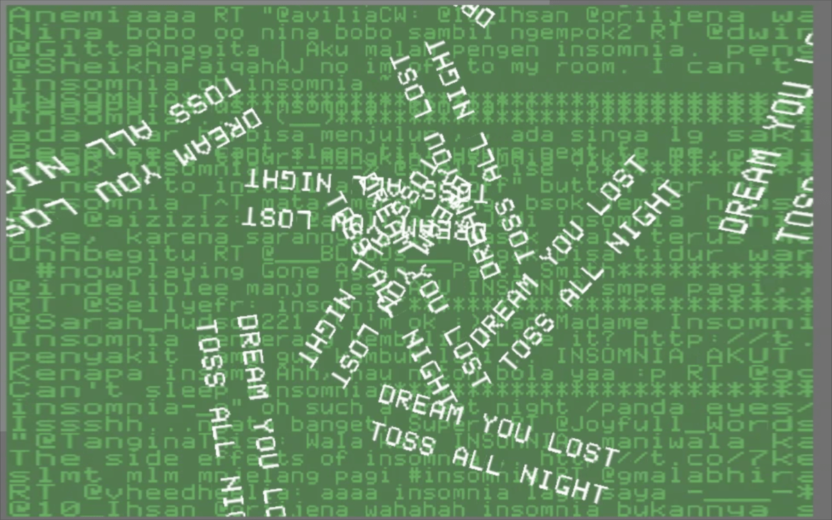 Self-Reflexive no.1 : A Recreation of bP Nichol’s poem – Fernanda Duarte